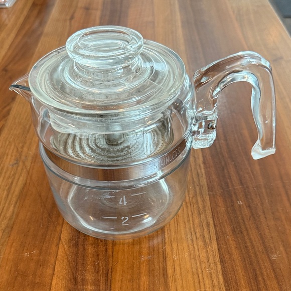 Pyrex | Kitchen | Vintage Pyrex Percolator 4 Cup 7754b | Poshmark